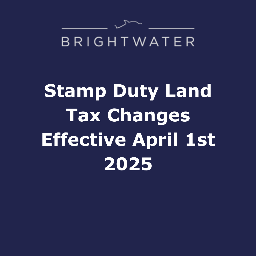 Stamp Duty Changes in 2025 | BrightWater